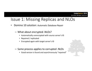 Self Healing Capabilities of Domino 10 | PPT
