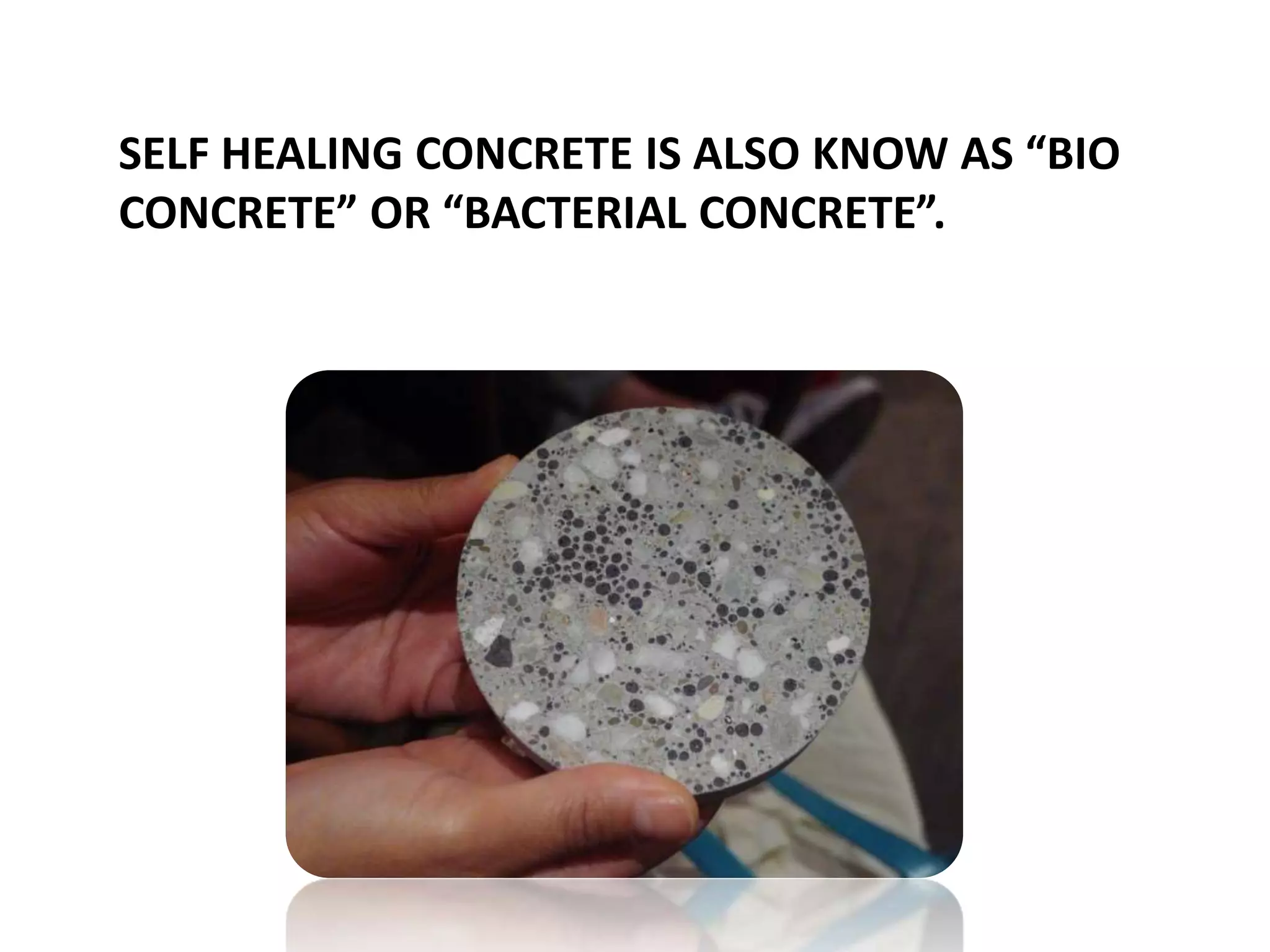 Self healing concrete by Azlan Ahmad | PPTX