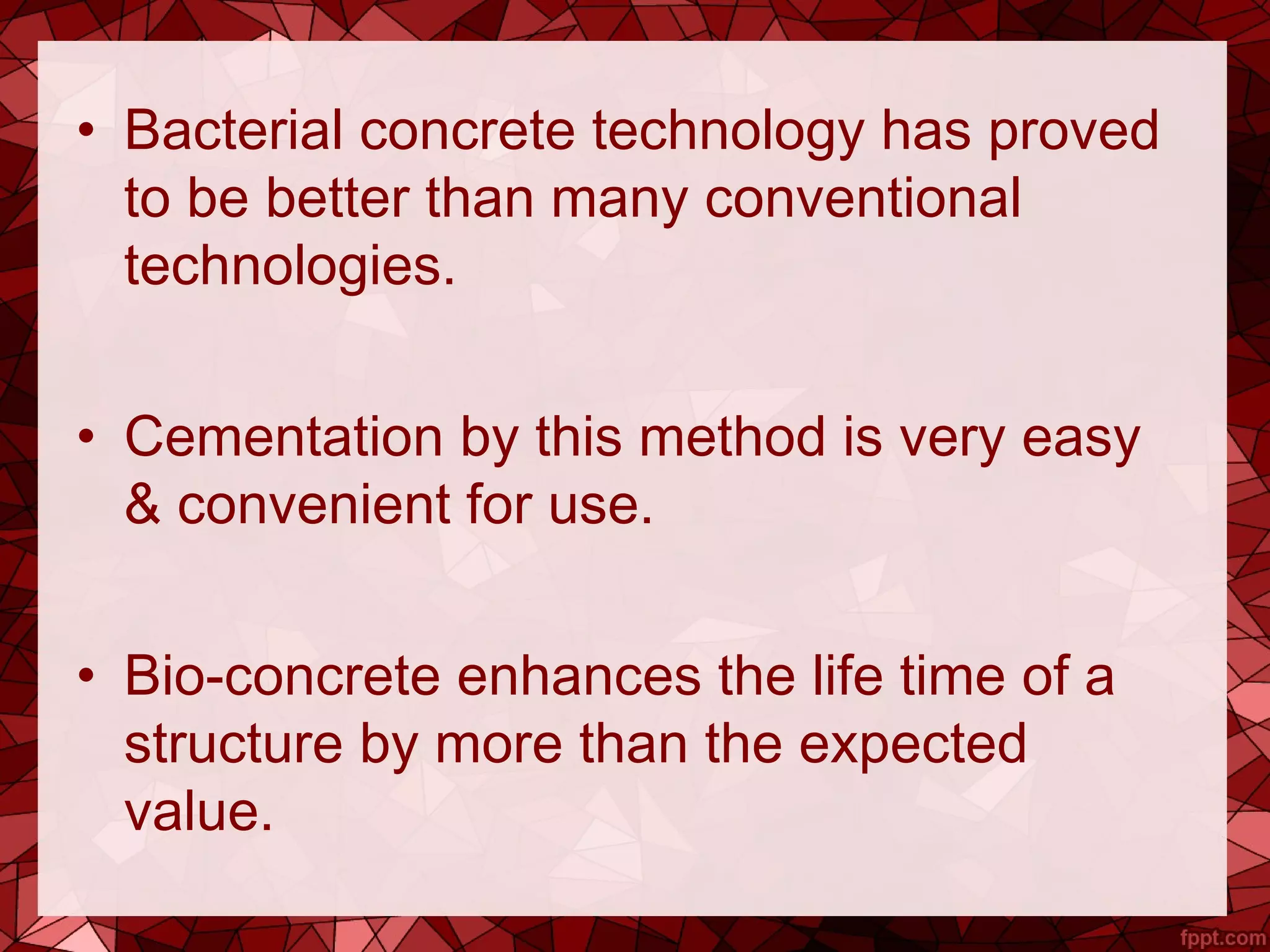 Self healing concrete | PPT