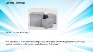 Advance Concrete Technology - Self healing concrete | PPT