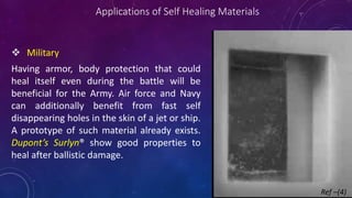 An Introduction to Self healing polymers | PPTX