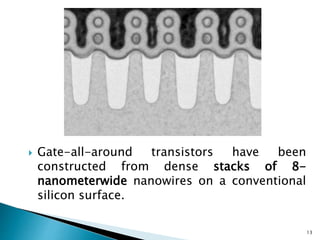 Self healing transistors | PPTX