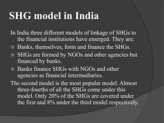 Self help group and a Women Entrepreneur | PPT