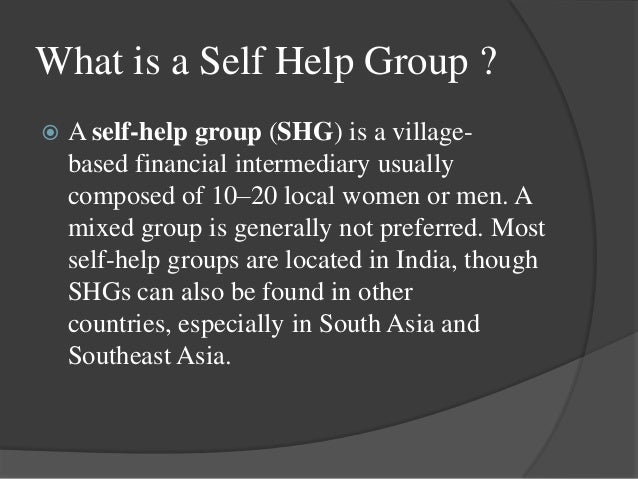 Self help group and a Women Entrepreneur