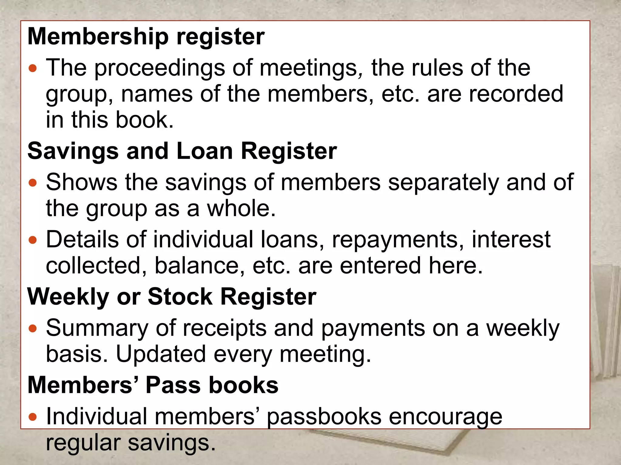 Self Help Group | PPTX