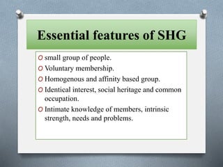 Self help group (NABARD) | PPTX