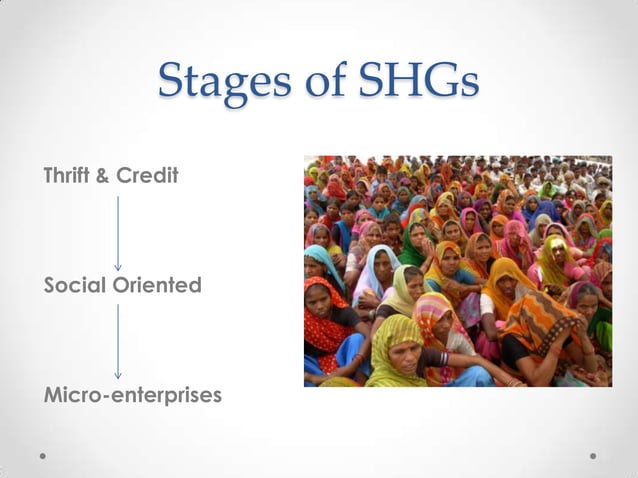 Self help groups in india | PPTX