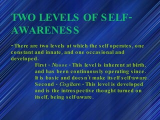 Historical Conceptions of the Self | PPT