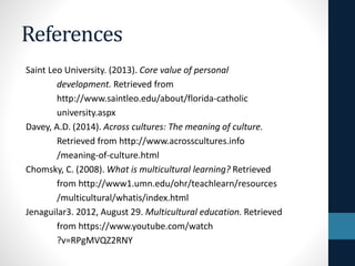 Self Identification and Culture | PPTX