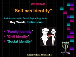 Self and Identity - Social Psychology - Definitions - Liberal Arts ...