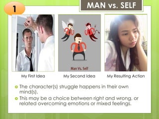 Abril, Angelinn Meryl V. ( Types of Literary Conflict) | PPTX