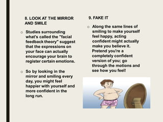 Definition ofSelf Image & self confidence | PPT