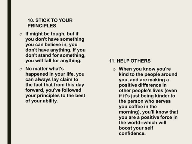 Definition ofSelf Image & self confidence | PPT