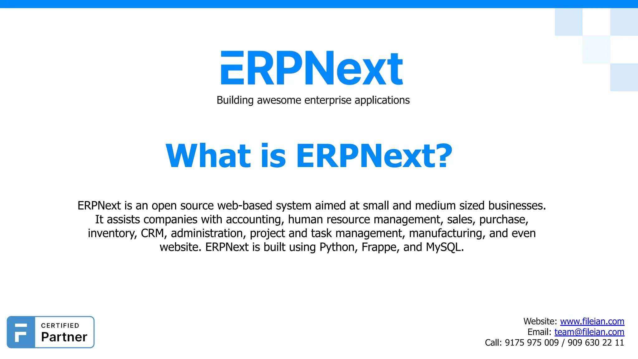 Self Implementers : ERPNext CRM HRMS Implementation | PDF