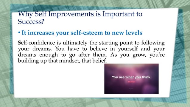 Self Improvements for College Students through SWOT Analysis | PPTX