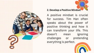 Tim Han Success Insider: Practical Self-Improvement Tips | PPT