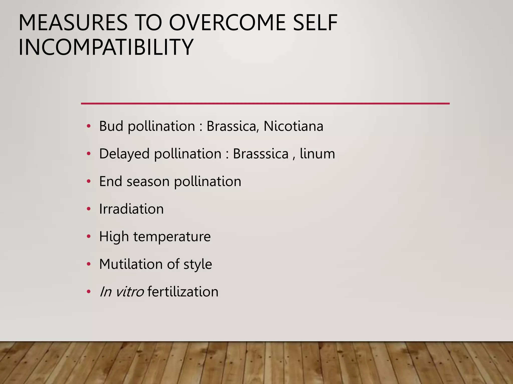 self incompatability.ppt
