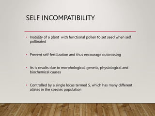 self incompatability.ppt