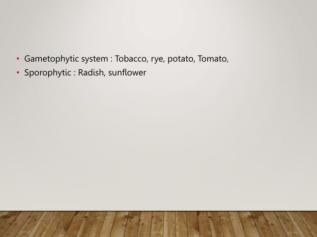 self incompatability.ppt