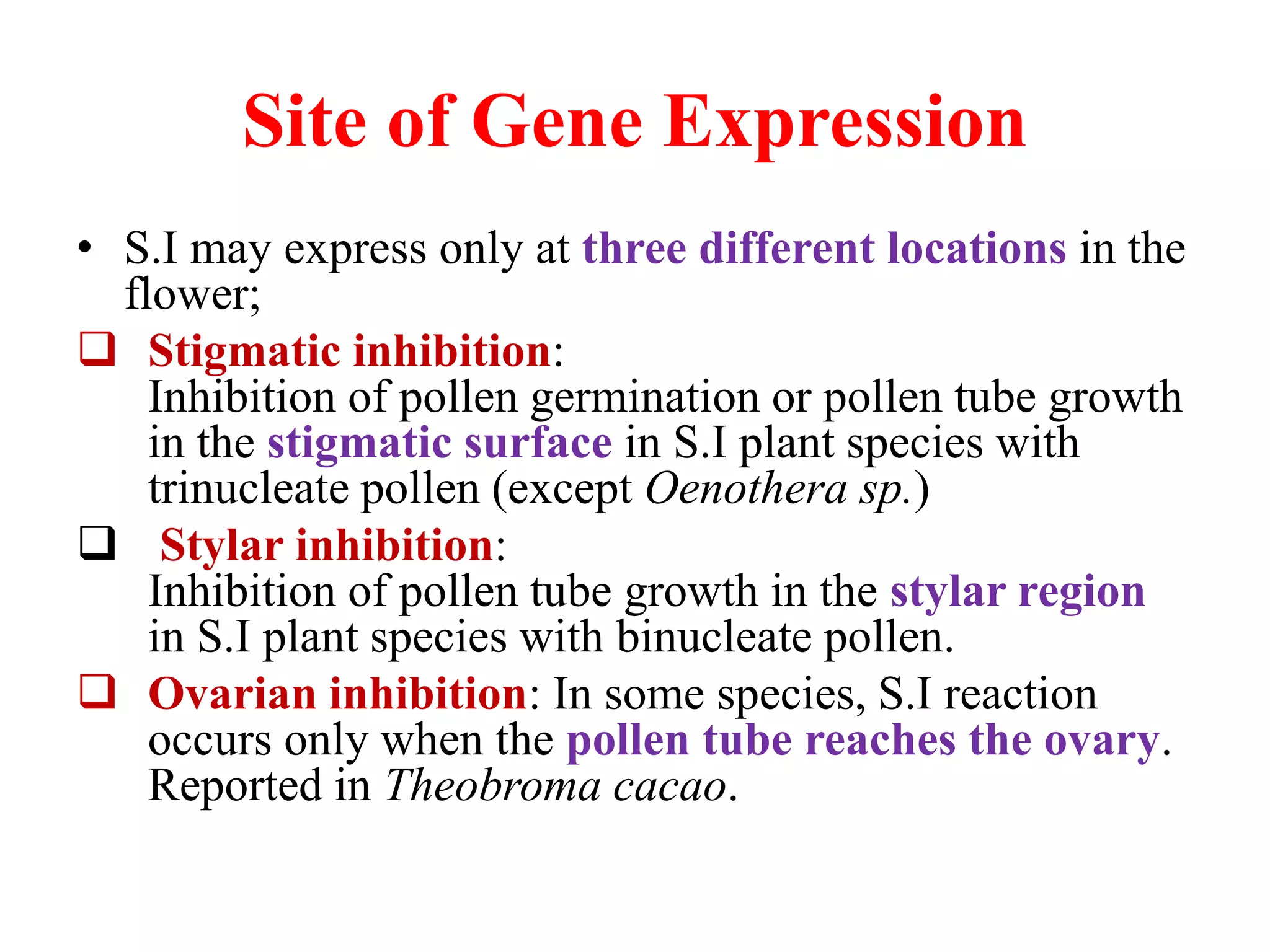 Self incompatability in plants,pseudoalleles and isoalleles | PPT