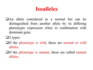Self incompatability in plants,pseudoalleles and isoalleles | PPT