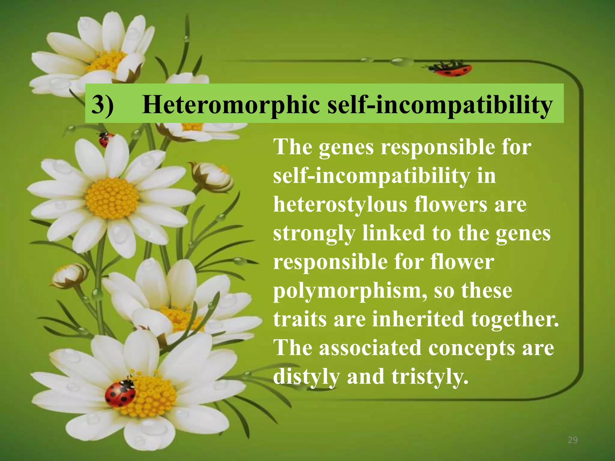 Self incompatibility in Plants | PPTX
