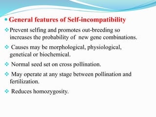 Self incompatibility | PPTX