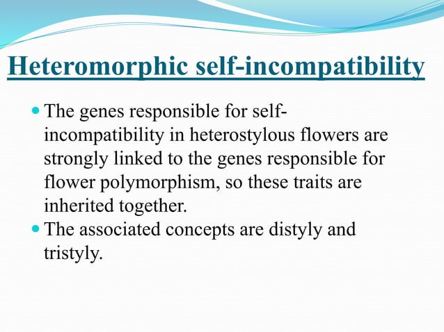 Self incompatibility | PPTX