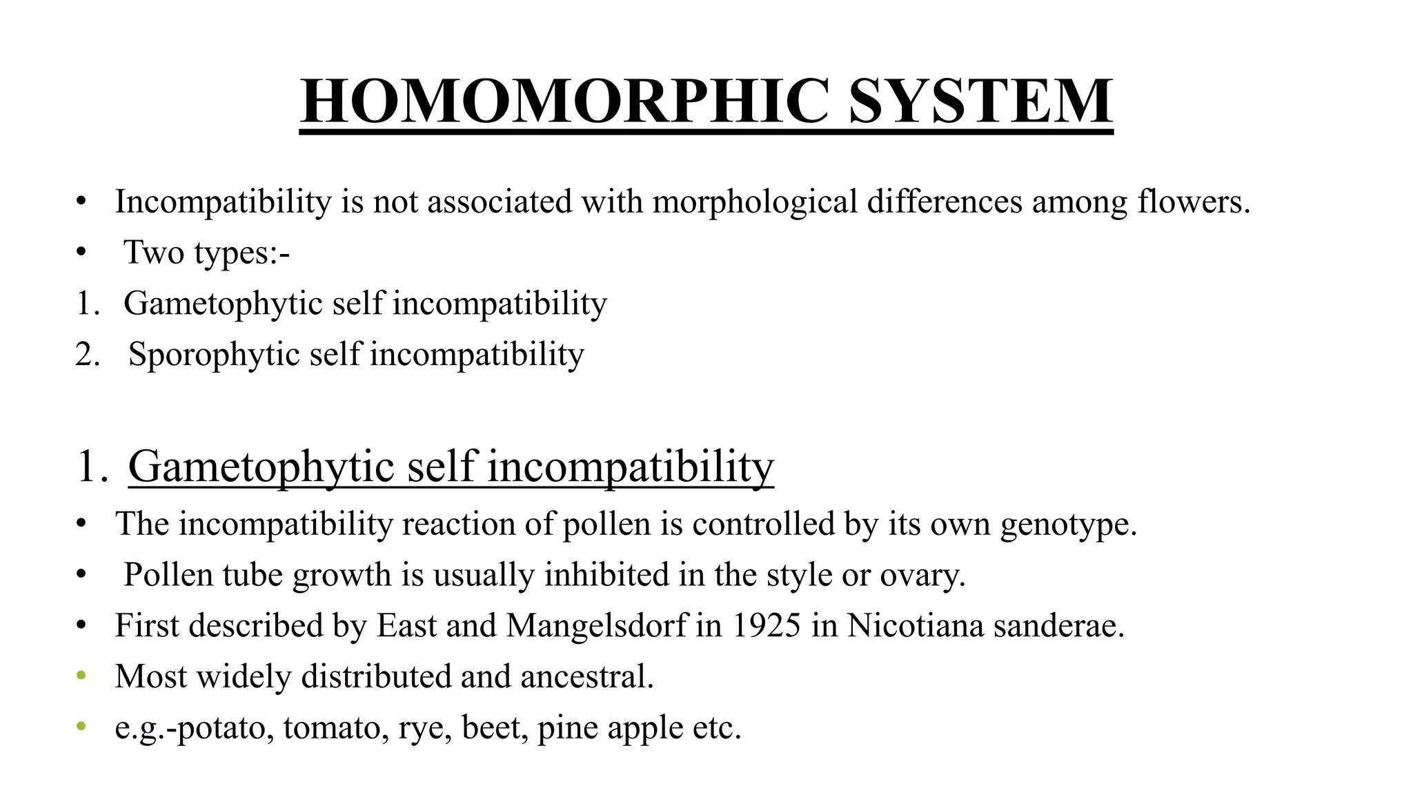 Self incompatibility | PPTX