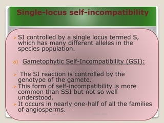 Self incompatibility | PPT