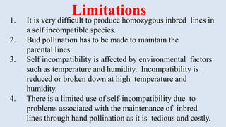 Self incompatibility in Plants | PPTX