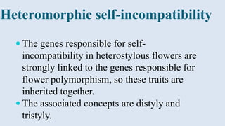 Self incompatibility in Plants | PPTX