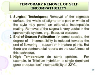Self incompatibility used in hybrid seed production | PPT