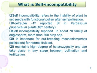 Self incompatibility used in hybrid seed production | PPT