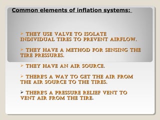 Self inflating tyres | PPT