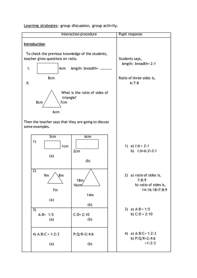 Introduction to proportion | PDF