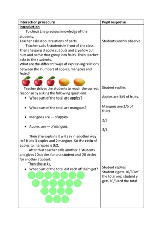 Introduction to ratios | DOCX