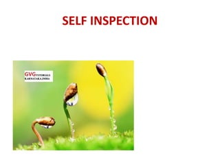 Self inspection | PPTX