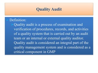 Self inspection | PPTX