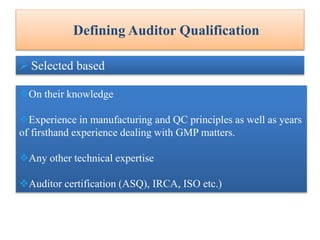 Self inspection | PPTX
