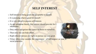 Self intrest | PPT