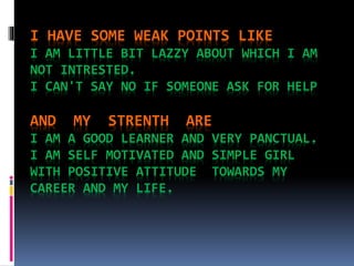 Best Self Intro PPT | PPTX