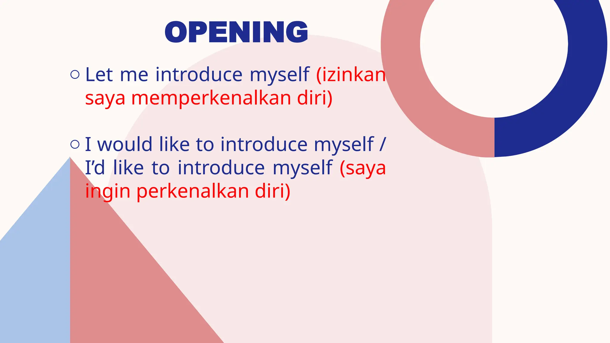 Sel-Introduction How to Introduce yourself step by step | PPTX