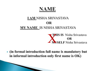 Self introduction (1) | PPTX