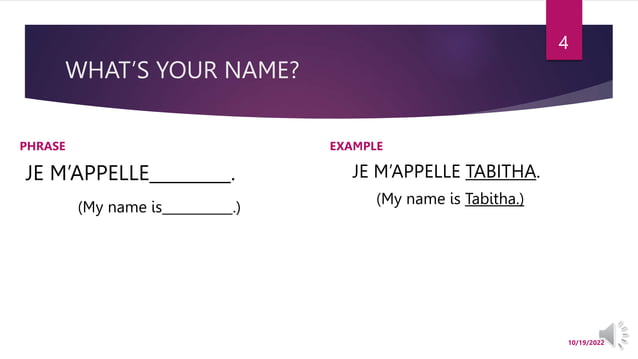 SELF INTRODUCTION IN FRENCH assignment - Copy.pptx