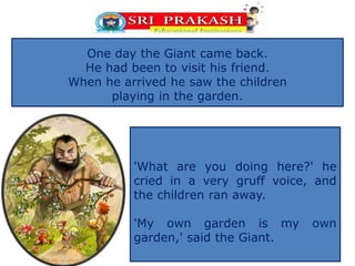 Selfish Giant. | PPTX