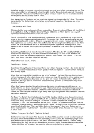 Selfish giant production notes | PDF