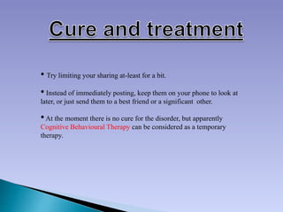 SELFITIS, SELFIE Presentation | PPTX