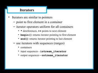 Standard Template Library | PPT