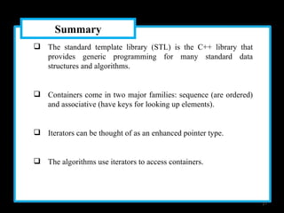 Standard Template Library | PPT